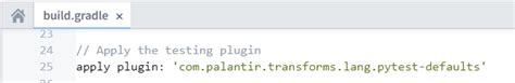 unit testing how to test a transformation in palantir foundry