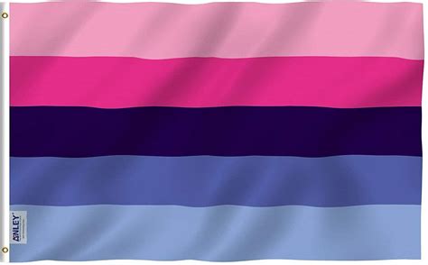 Anley Fly Breeze 3x5 Foot Omnisexual Pride Flag Omnisexual Lgbt Flags