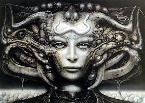 Homage To H R Giger Featuring “stations Of Embodiment The Art Of H R