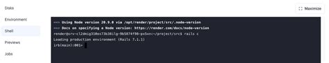deploying ruby on rails on render render docs