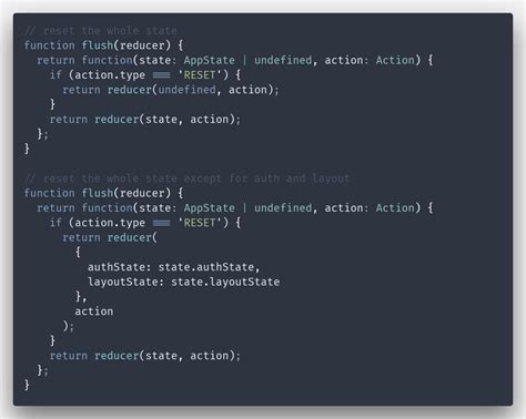 angular clearing redux state on logout ngrx stack overflow