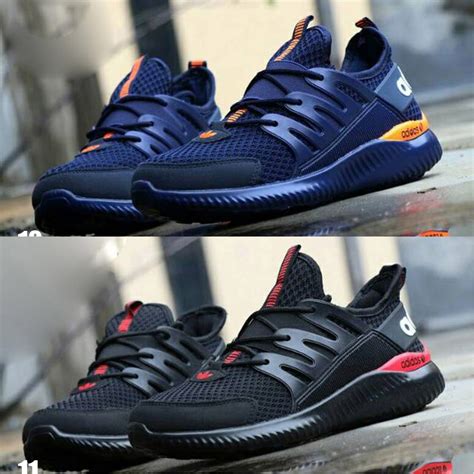 Sepatu Adidas Pria Alphabounce Sneakers Casual Olahraga Joging Sport