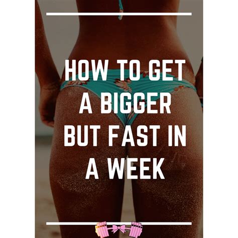 How To Get A Bigger Butt Fast In A Week Glute Guide – Fit For A Belle