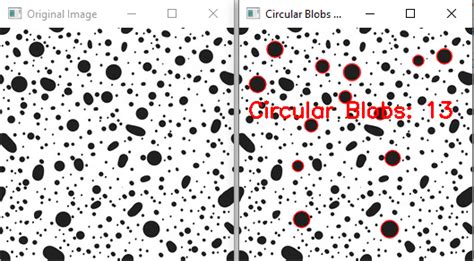 opencv blob or circle detection delft stack