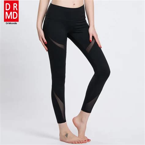 New Brand Sex High Waist Stretched Sports Pants Gym Clothes Spandex