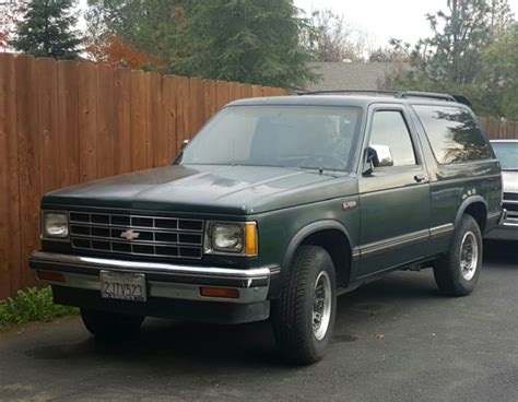 1988 Chevrolet S10 Blazer Classic Chevrolet S 10 1988 For Sale