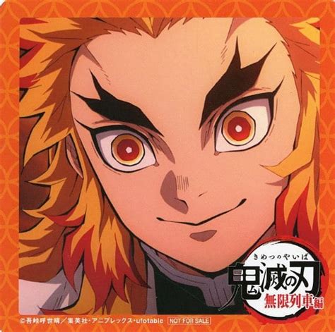 Kyojuro Rengoku Paper Coaster 2 Pack Set Blu Ray Dvd Tv Anime Demon