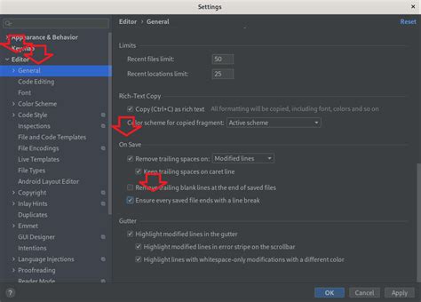 how to make intellij idea insert a new line at every end of file