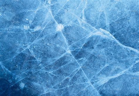 abstract blue ice texture ~ photos ~ creative market