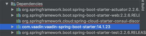 maven add a consul dependency to existing spring boot application in