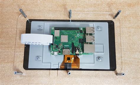 raspberry pi 7 touch sreen display case assembly instructions v2 the
