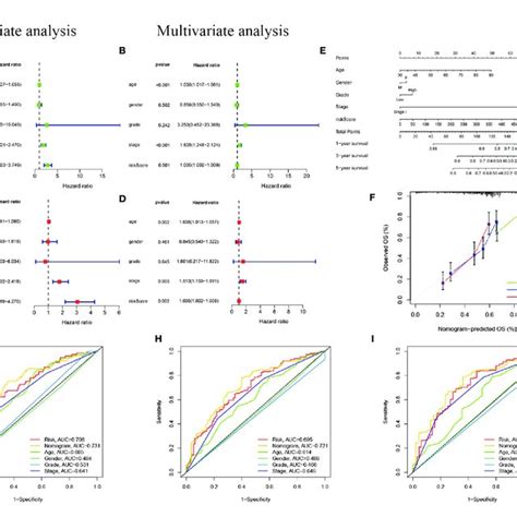 Independent Prognostic Analysis A B Univariate A And