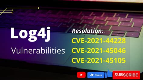 log4j vulnerability resolution for java developers cve 2021 44228 youtube