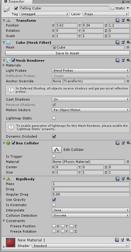 my two box colliders are not colliding and the same goes with