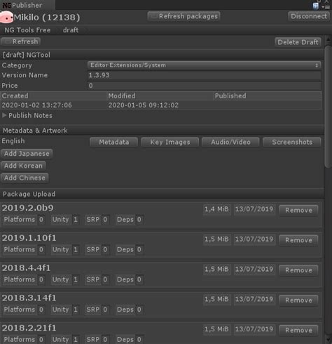 github mikilo ng publisher unity publisher portal integrated into