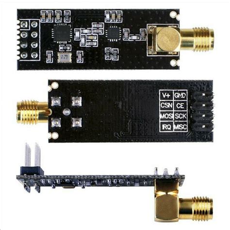 wireless transceiver communication module 2 4g with nrf24l01 pa lna antenna