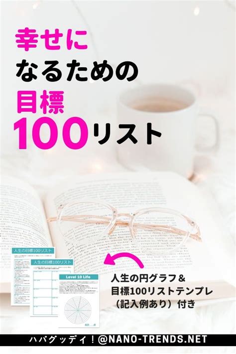 夢見るような人生を送るための「人生の目標100リスト」 インクルーシブ教育 人生の目標 目標