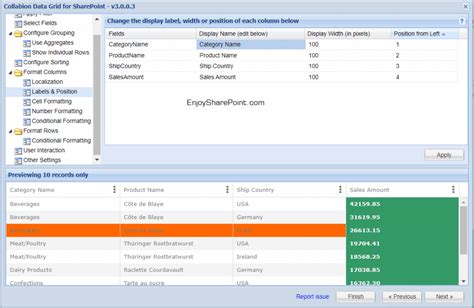 data grids in sharepoint with collabion a product review