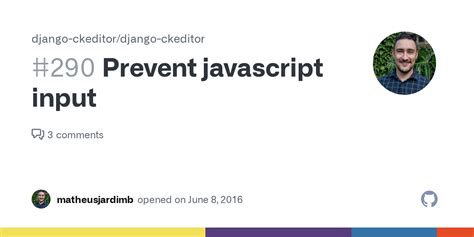 prevent javascript input · issue 290 · django ckeditor django ckeditor
