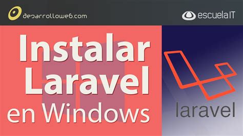 instalar laravel en windows youtube
