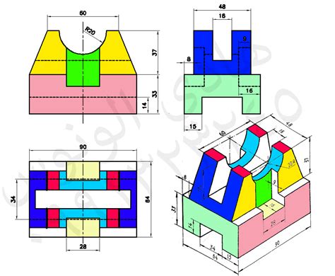 الرسم الهندسي 1 لطلاب هندسات الهمك
