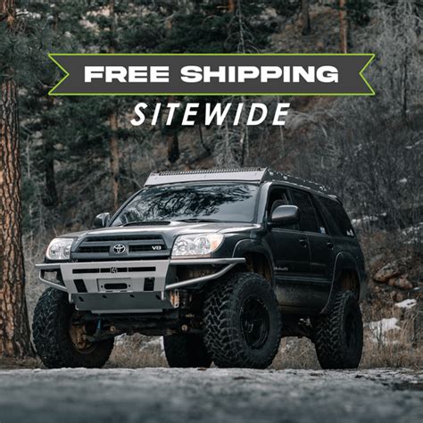 4th Gen 4runner Hybrid Front Bumper Winch Ready C4 Fabrication