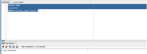 delete all rows from table oracle sql developer ideas for living room
