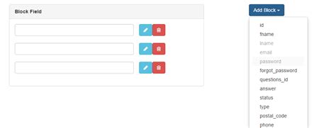 javascript add dynamic element onclick and make link