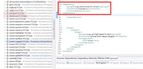 spring boot 整合 elasticsearch 5 x