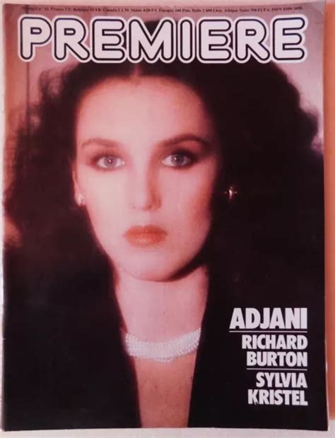 Premiere Magazine N° 15 Isabelle Adjani Eur 15 00 Picclick Fr