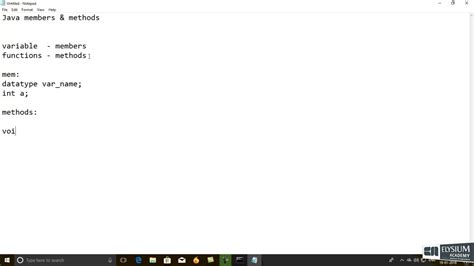 introduction of java part 4 youtube