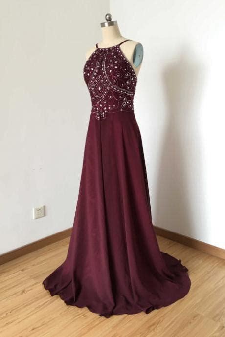 Maroon Prom Dresses Formal Dresses Luulla