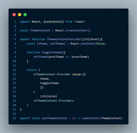 usecontext la fusión de react hooks y react context platzi