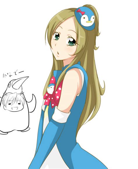Safebooru 2girls Alternate Costume Arm Warmers Bird Blue Dress