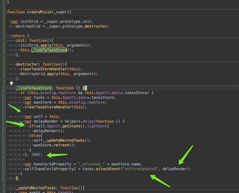 uncaught typeerror cannot read property getstate of null gantt