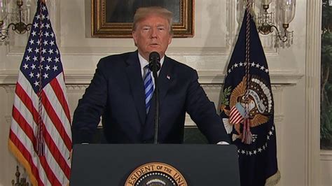 Trump Announces Withdrawal From Iran Deal Cnn Video