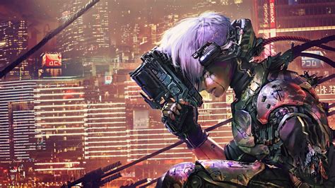 Anime Cyber City 4k Wallpapers Wallpaper Cave