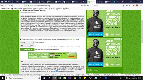 c the input is not a valid base 64 string as it contains a non base