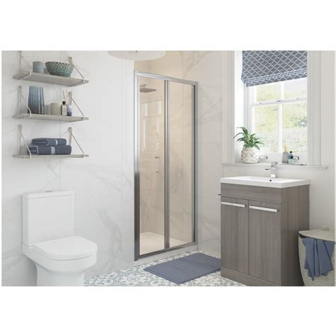 Refresh Classique Framed 900mm Bi Fold Shower Door