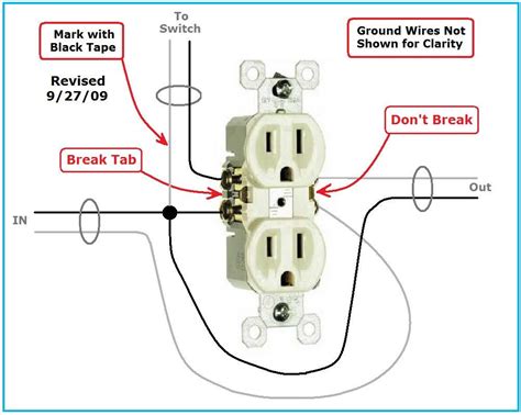 How To Wire A Two Receptacle Outlet