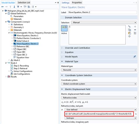 simulating holographic data storage in comsol multiphysics comsol ブログ