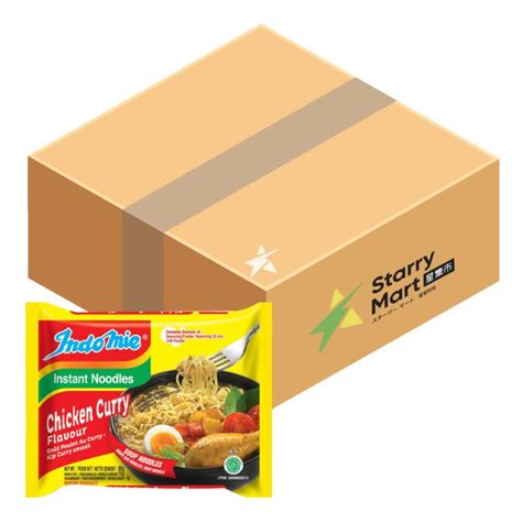 Buy Indomie Soup Noodles Chicken Curry Flavour 80g Pack Of 40
