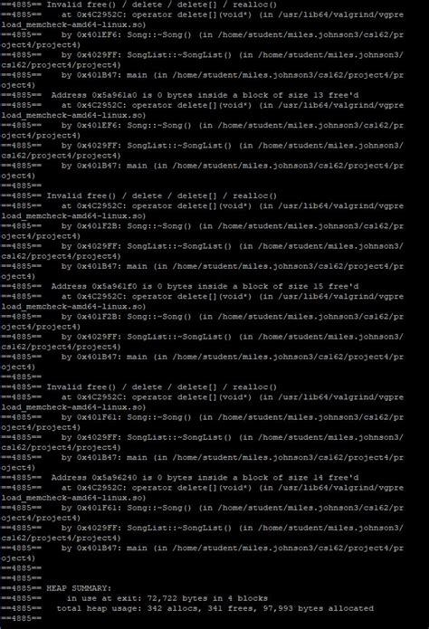 c how to find and fix memory leaks using valgrind and multiple