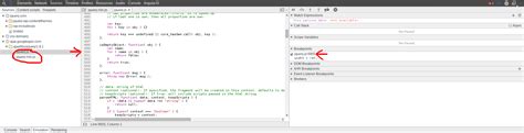javascript can t set breakpoint in source mapped file example with