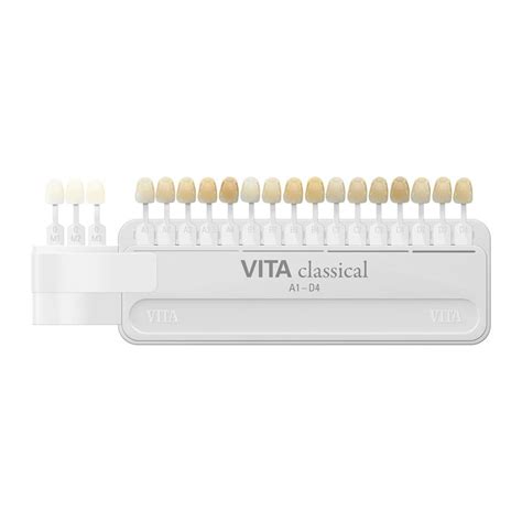 Vita Classical A1 D4 Shade Guide With Vita Bleached Shades Tesco Dental