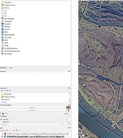 qgis imported csv point data layer invisible over the raster map