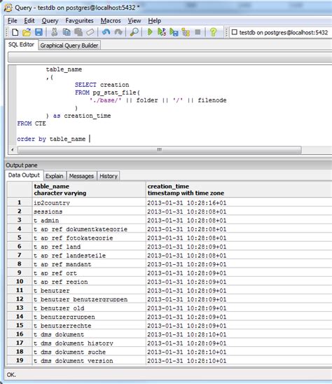 postgresql automatically drop tables and indexes older than 90 days