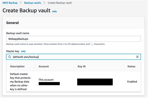 amazon ec2 backup and restore using aws backup amazon web services