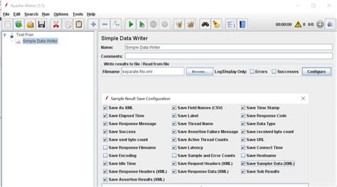 is it possible to generate jmeter dashboard report using a xml stack