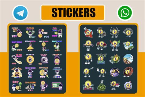 Create Crypto Telegram Stickers By Drproductions1 Fiverr